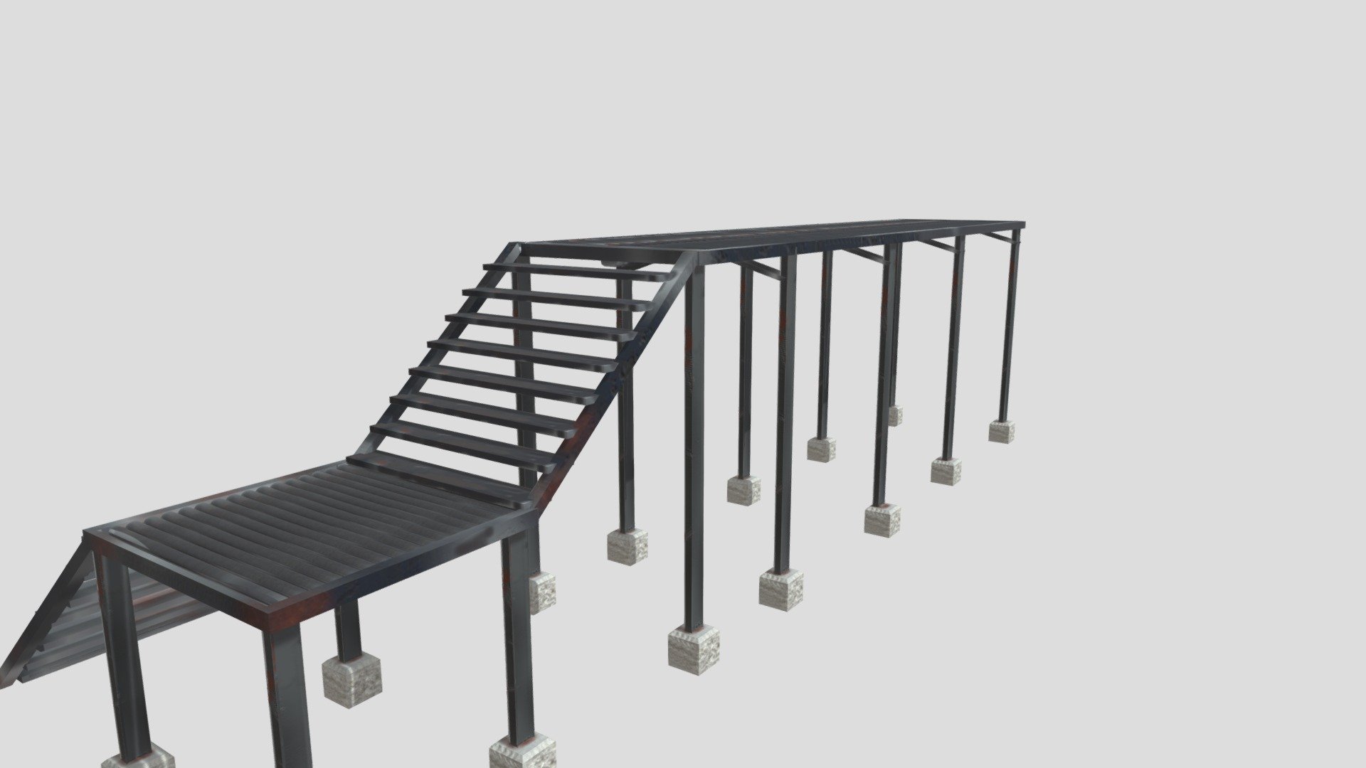 gangway 3d - Download Free 3D model by another3dartist [a42bf6e ...