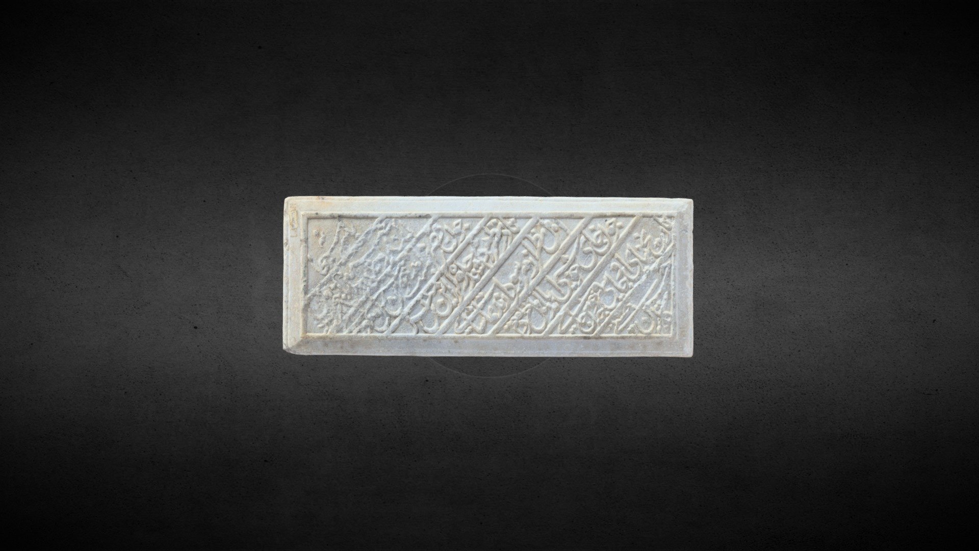Double Sided Inscription Stone - 3D model by aktc-museum [a42c139 ...