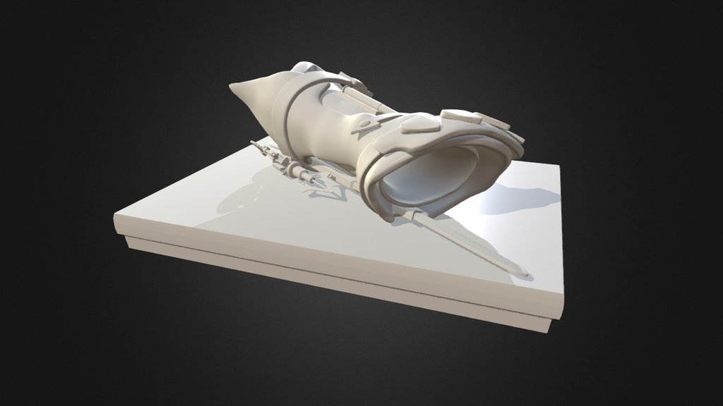 Assassins Creed Hidden Blade - 3D model by adam.wi11iams [a42cbe5 ...
