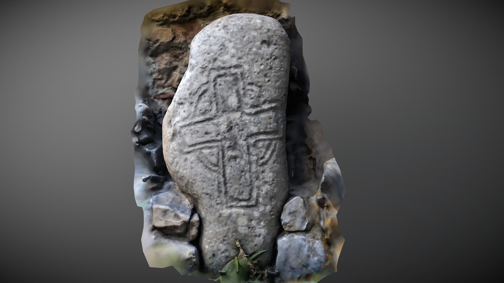 Martin's Haven, Pembrokeshire - Incised Stone - Download Free 3D model ...