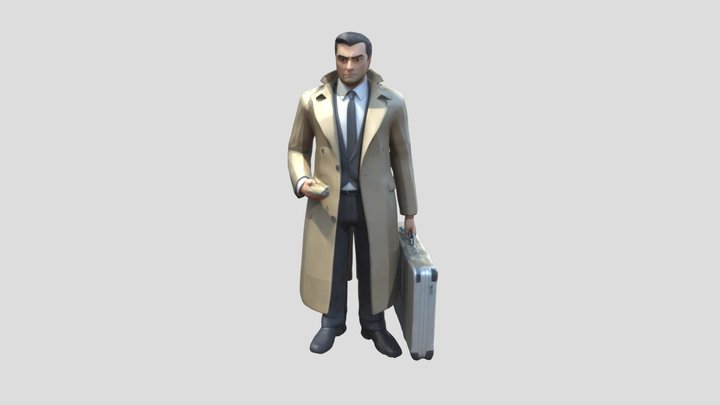 Businessman 3D models - Sketchfab