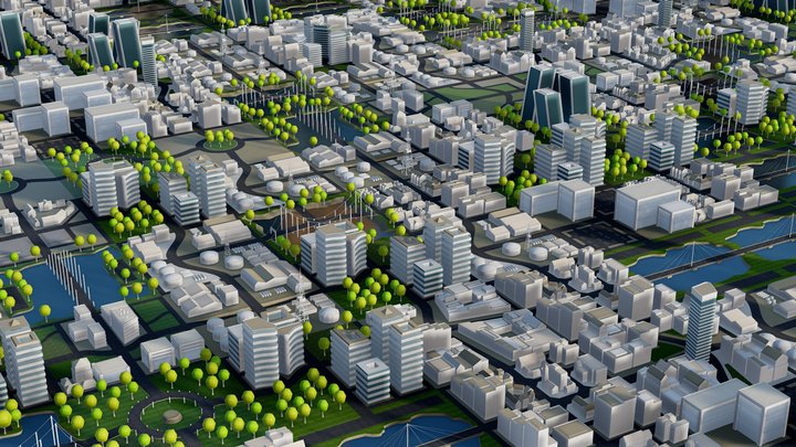 Silhouette-on-backdrop-sky 3D models - Sketchfab
