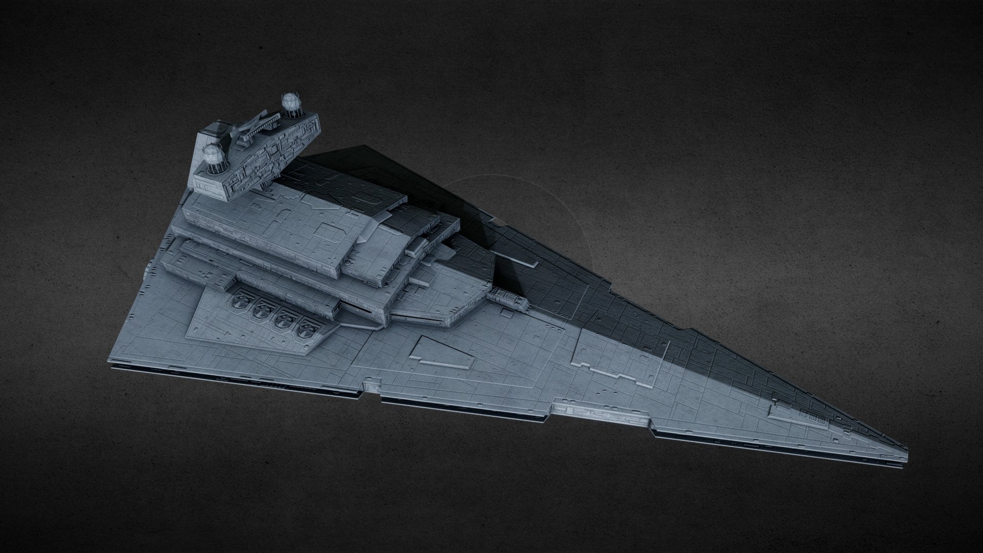 Star Wars - Imperial Star Destroyer - 3D model by Olof Moleman ...
