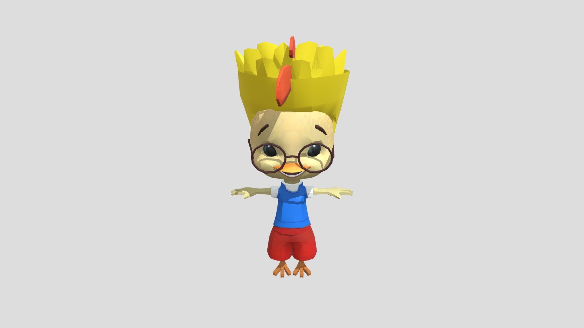 Chicken Little at Lewis Robinsons - Download Free 3D model by ...