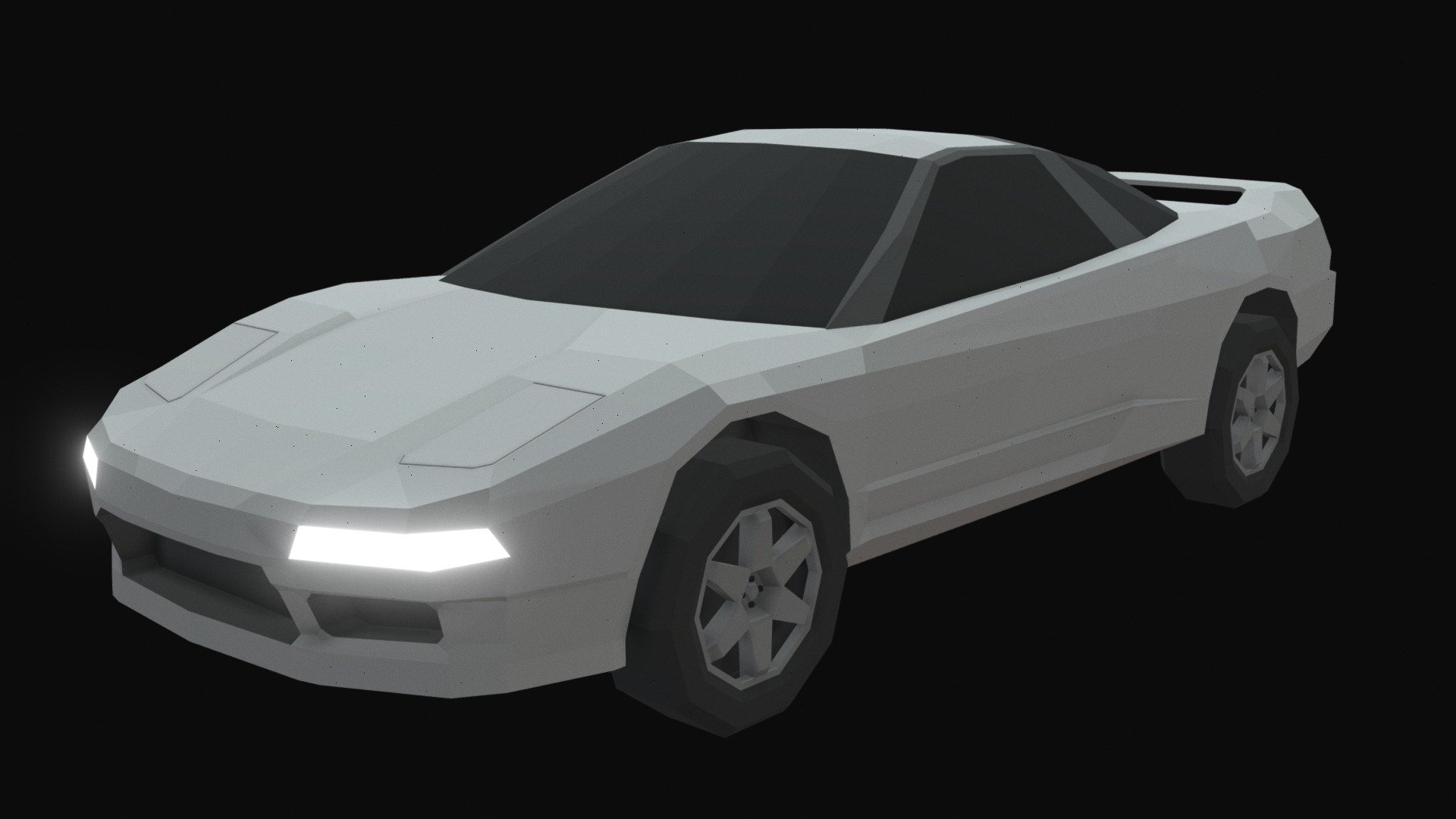 Honda NSX Low Poly - Buy Royalty Free 3D model by Bundem Games ...
