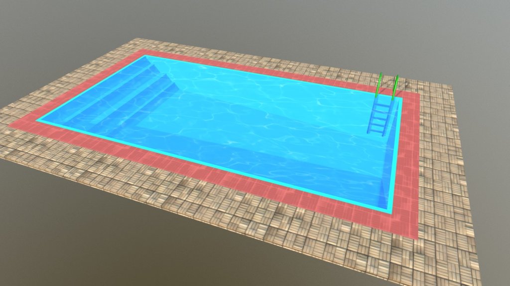 Piscine - 3D model by Sinan.Demir [a43028a] - Sketchfab