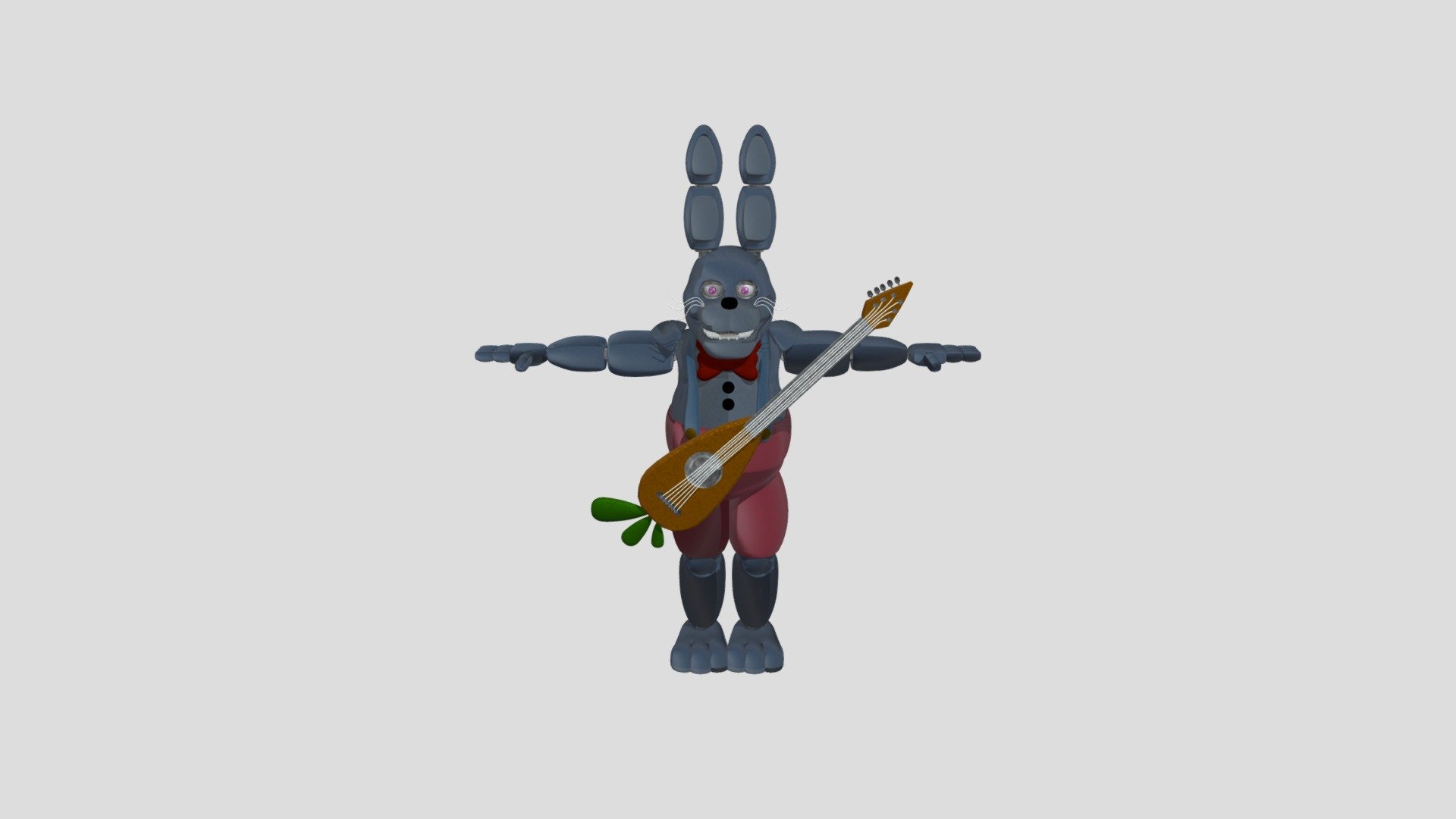 Stylized Bonnie The Bunny V3 3.6 - Download Free 3D model by s.c ...