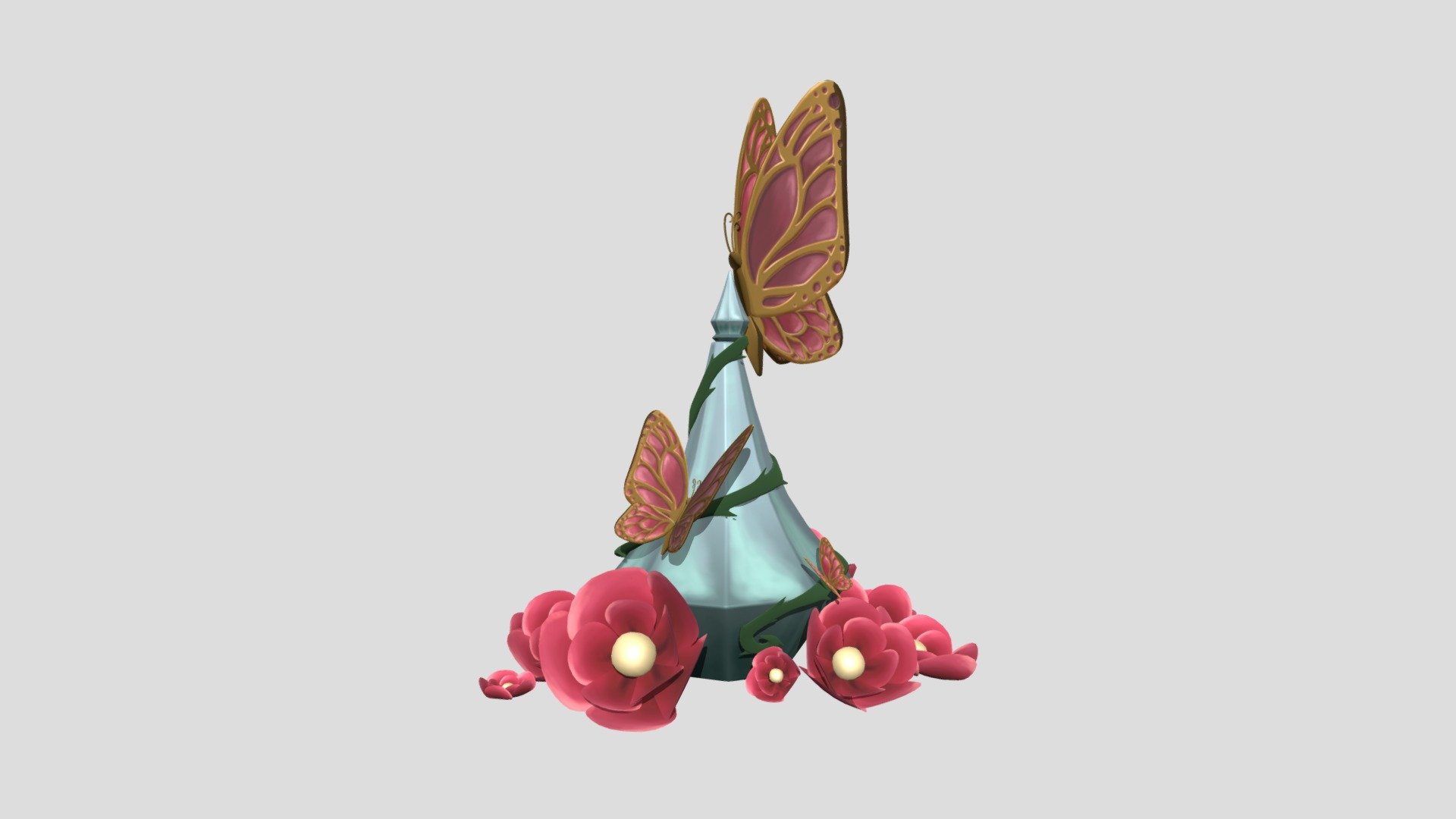 Butterfly Potion Modelling-005 - 3D model by JiaXin_Shin [a432768 ...