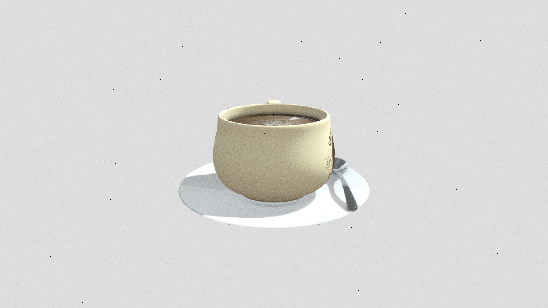 coffee - 3D model by Fang (@ruiwang0937) [a4334a7] - Sketchfab