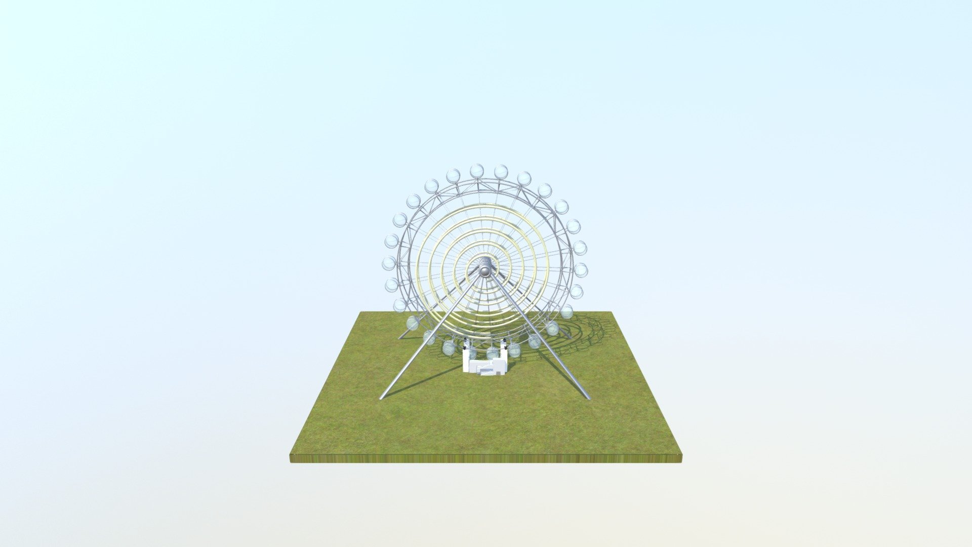 Santander Spiral Observation Wheel - Download Free 3D model by IDP2 ...