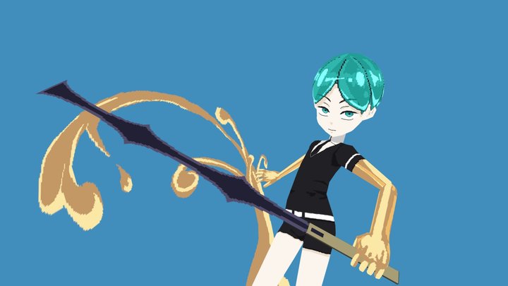 Phosphophyllite (Houseki no Kuni) - Download Free 3D model by chained ...