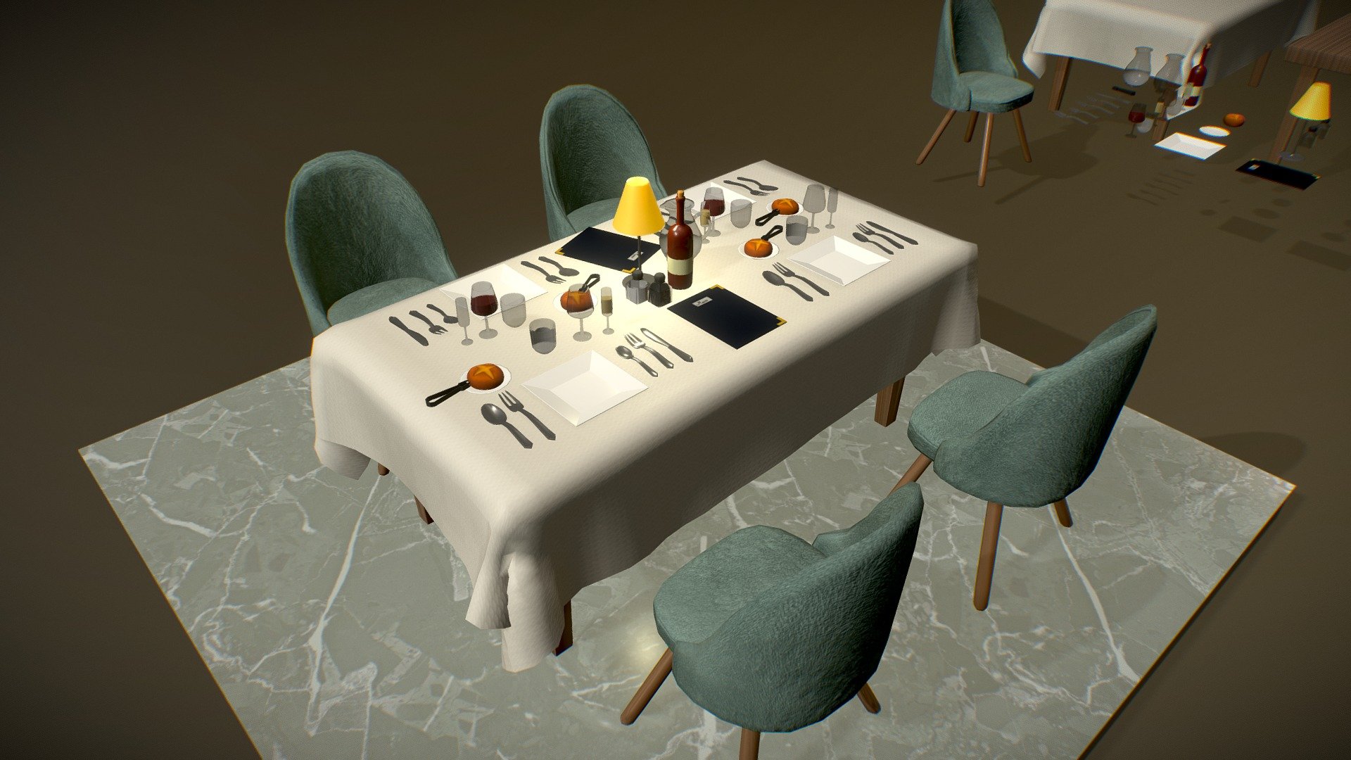 Free Table Asset - Download Free 3D model by daisyshot [a43392f ...