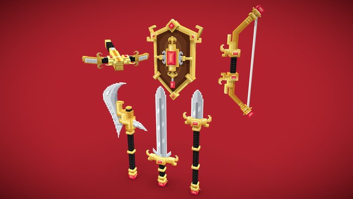Minecraft-model 3D models - Sketchfab