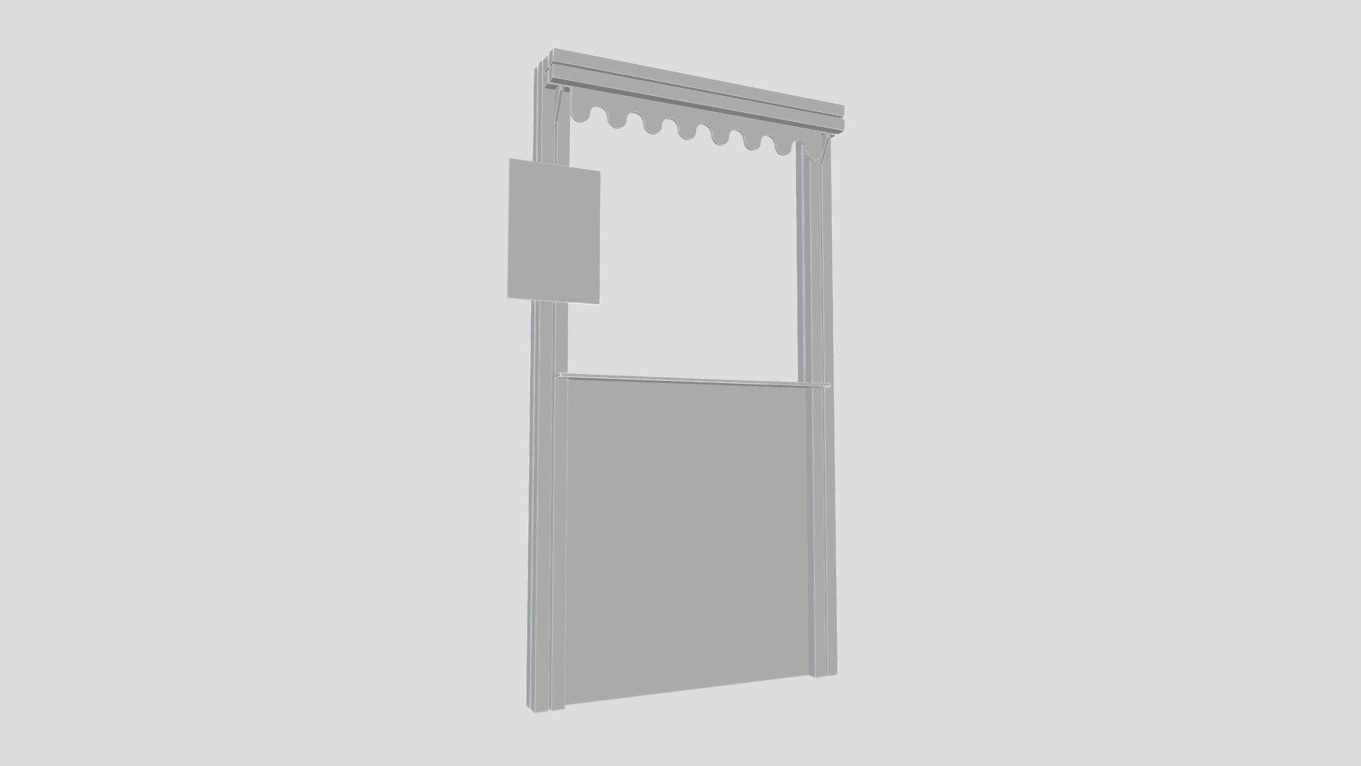 counter - Download Free 3D model by Sflex [a435219] - Sketchfab
