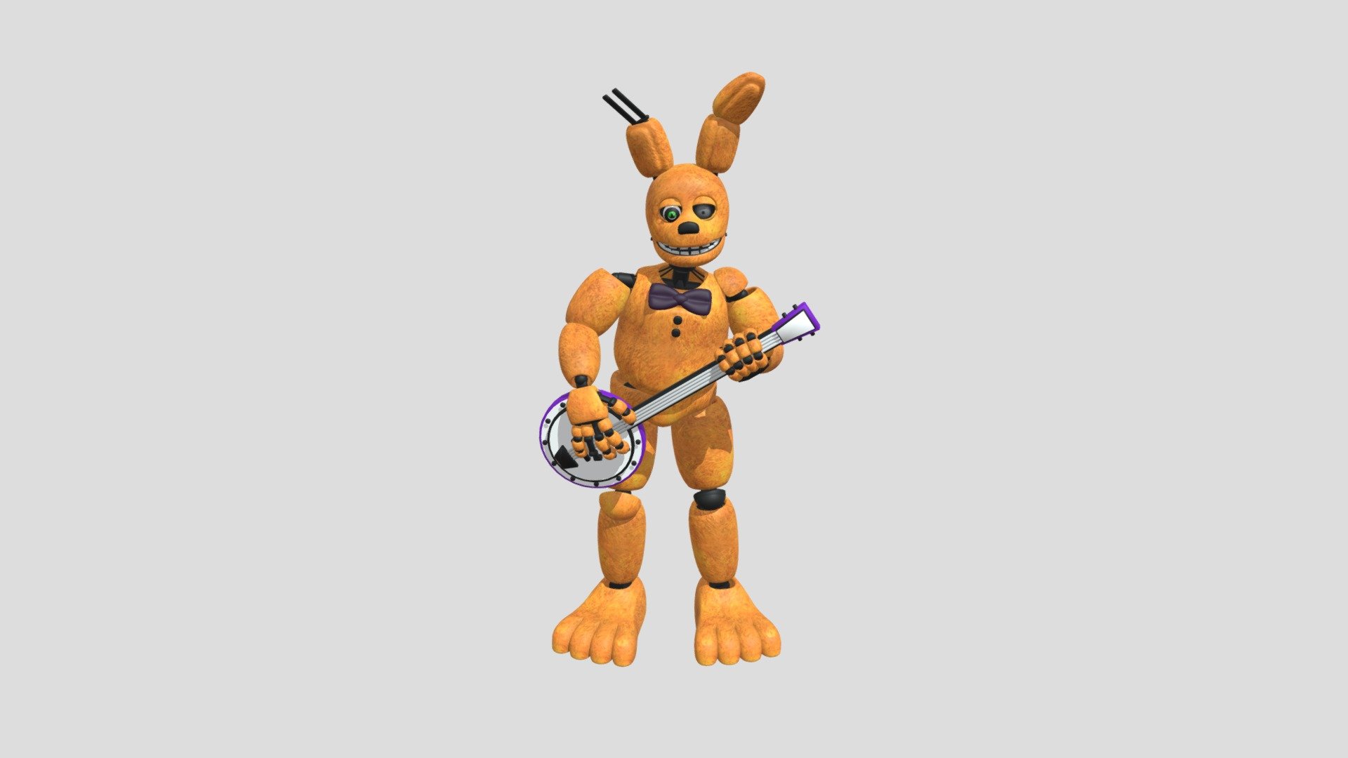 TAF: 1983 Decommissioned Spring Bonnie - Download Free 3D model by ...