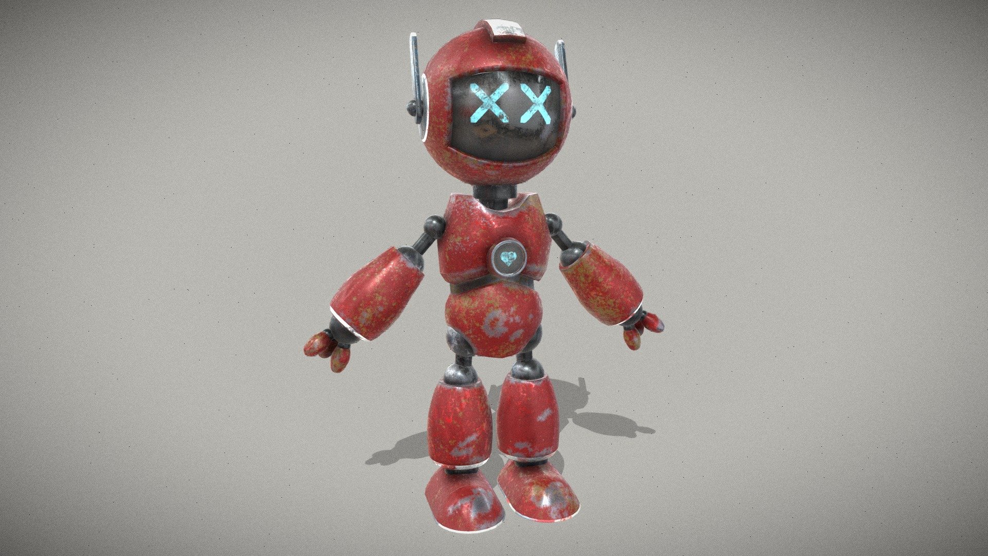 Robot - Download Free 3D model by Konstantin Morozov (@redstar0001 ...