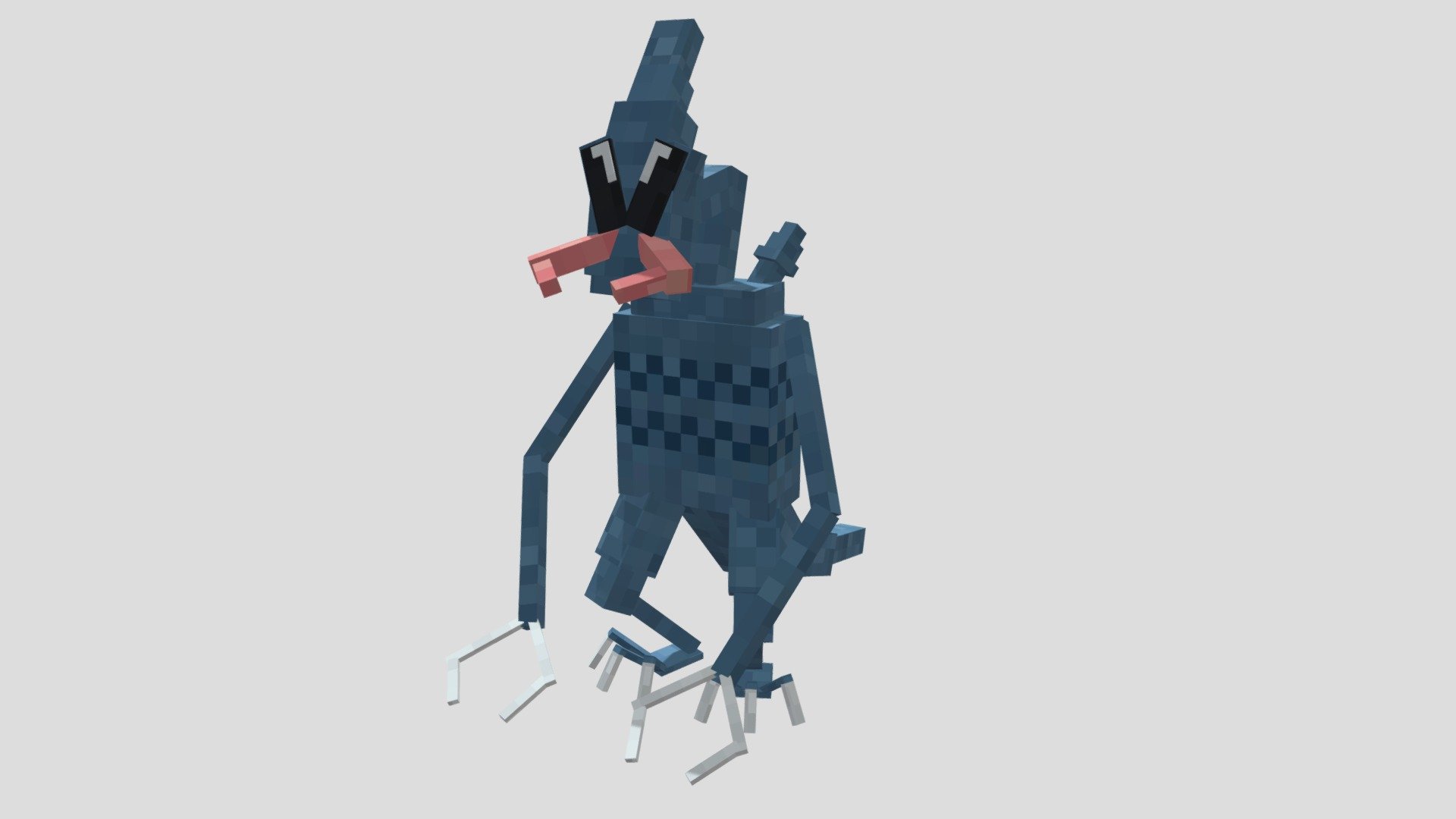 Minecraft alien - 3D model by BartekBW (@rojdanbw) [a43a237] - Sketchfab