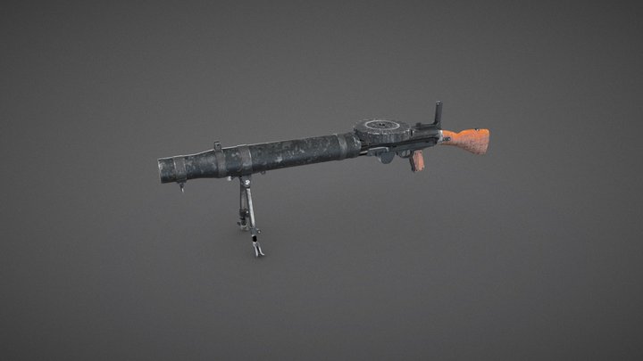 Lewisgun 3D models - Sketchfab