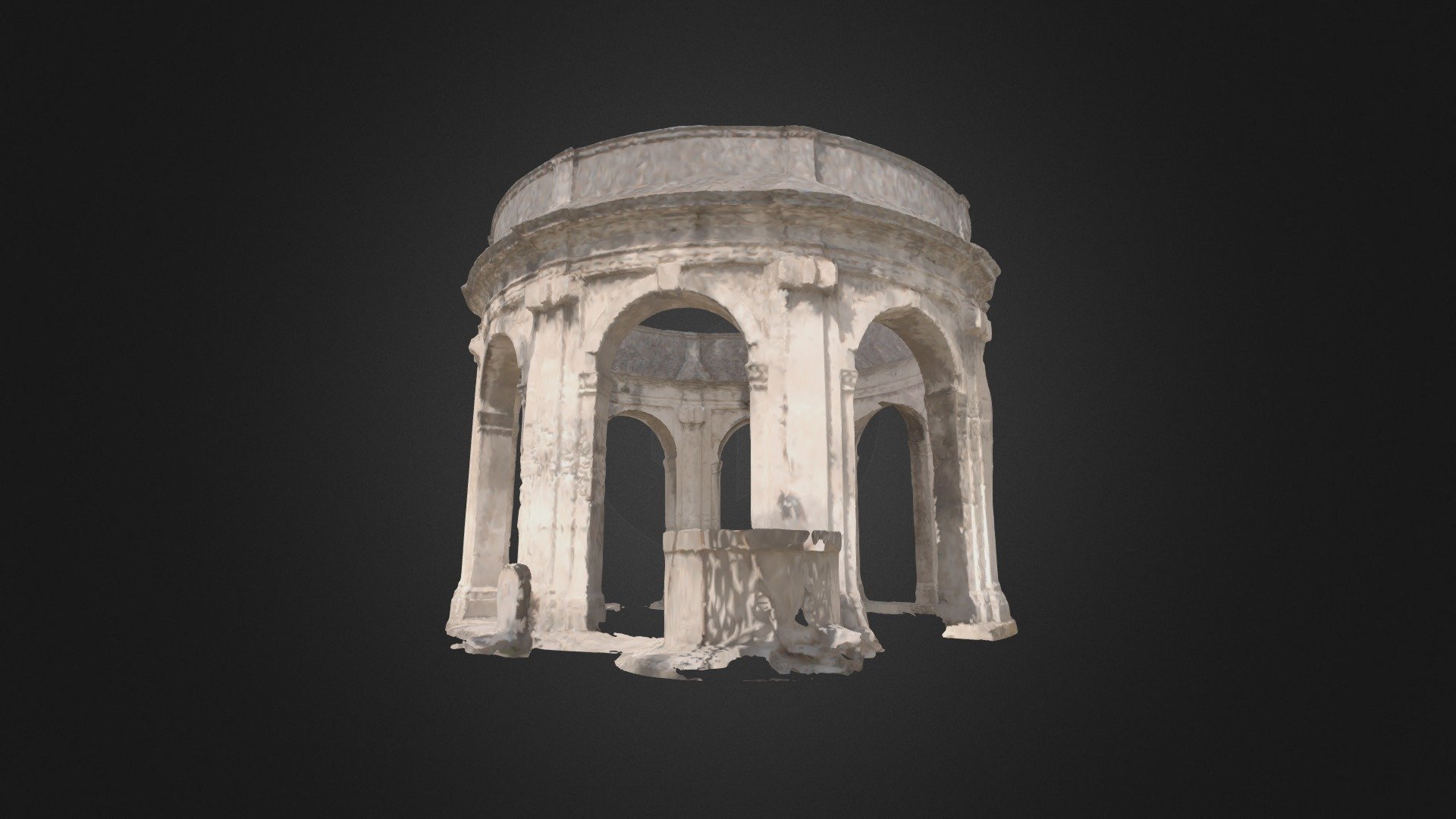Fontana mesh 10% - 3D model by simminto [a43acf0] - Sketchfab