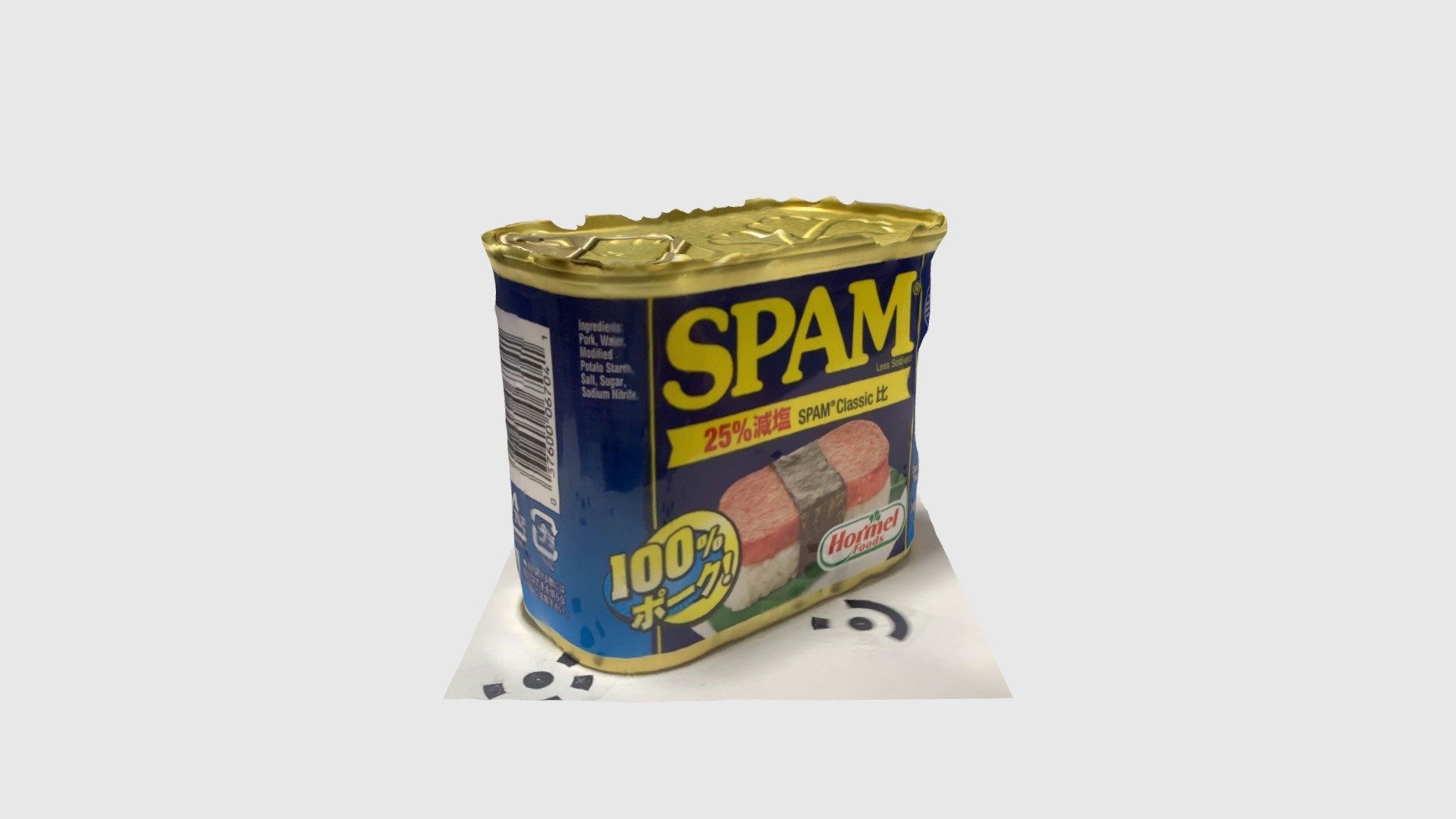 SPAM - Download Free 3D model by ttkk (@tomokazama45) [a43ad12] - Sketchfab