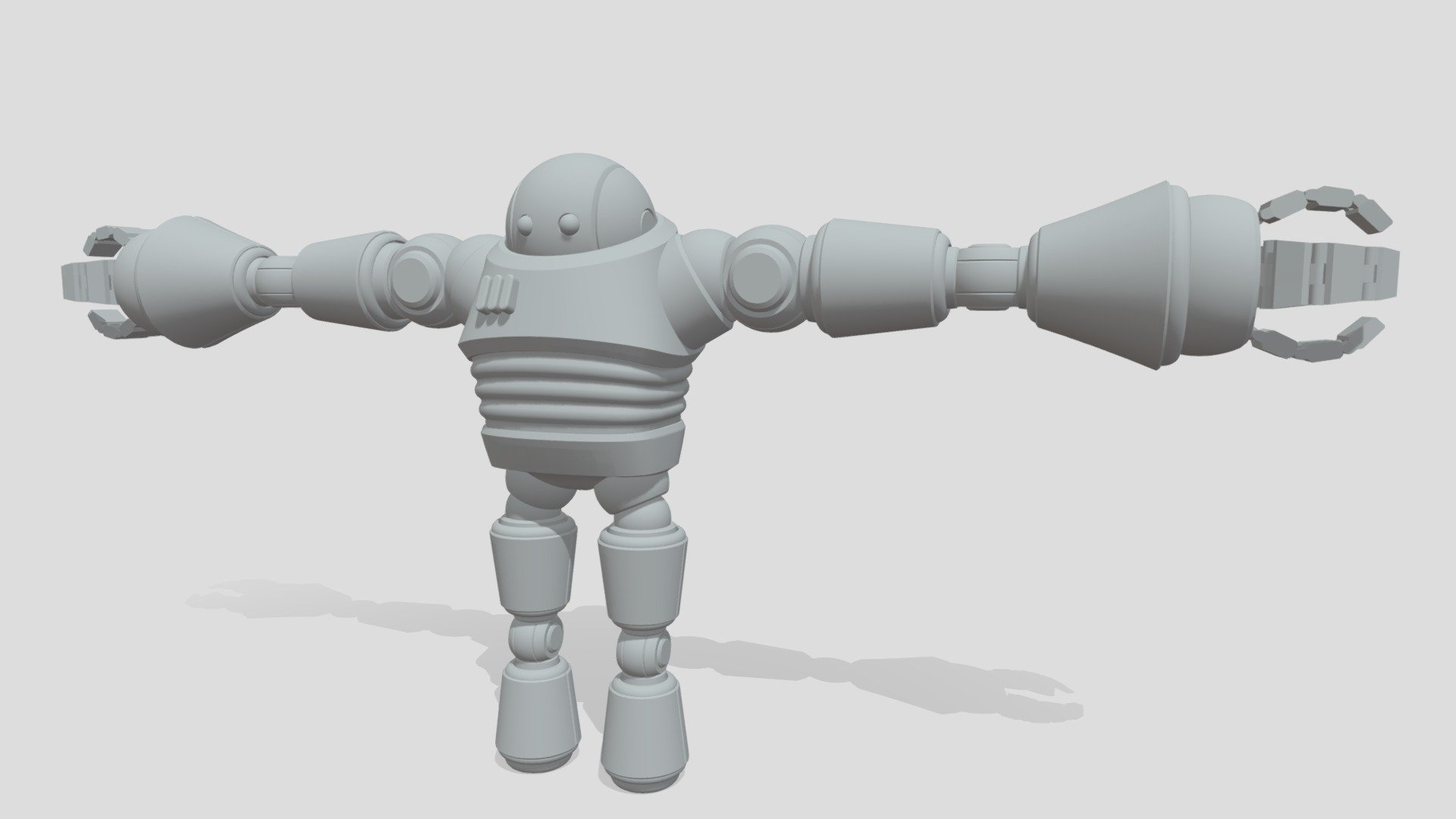 Robot Protector - 3D model by MattRyan3D [a43b0f3] - Sketchfab
