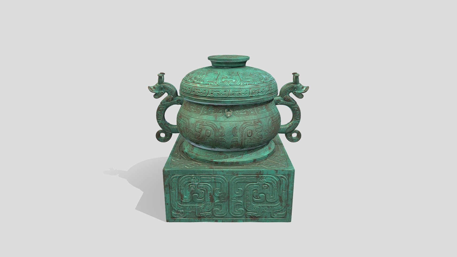 Bronze zhui gui - 3D model by tangqingbao [a43bcd8] - Sketchfab