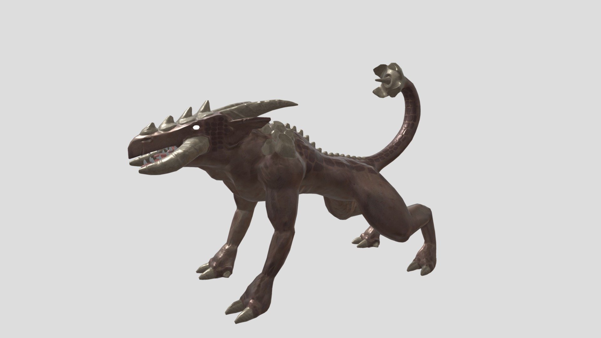 Demon Dog - 3D model by leoweiss [a43c153] - Sketchfab