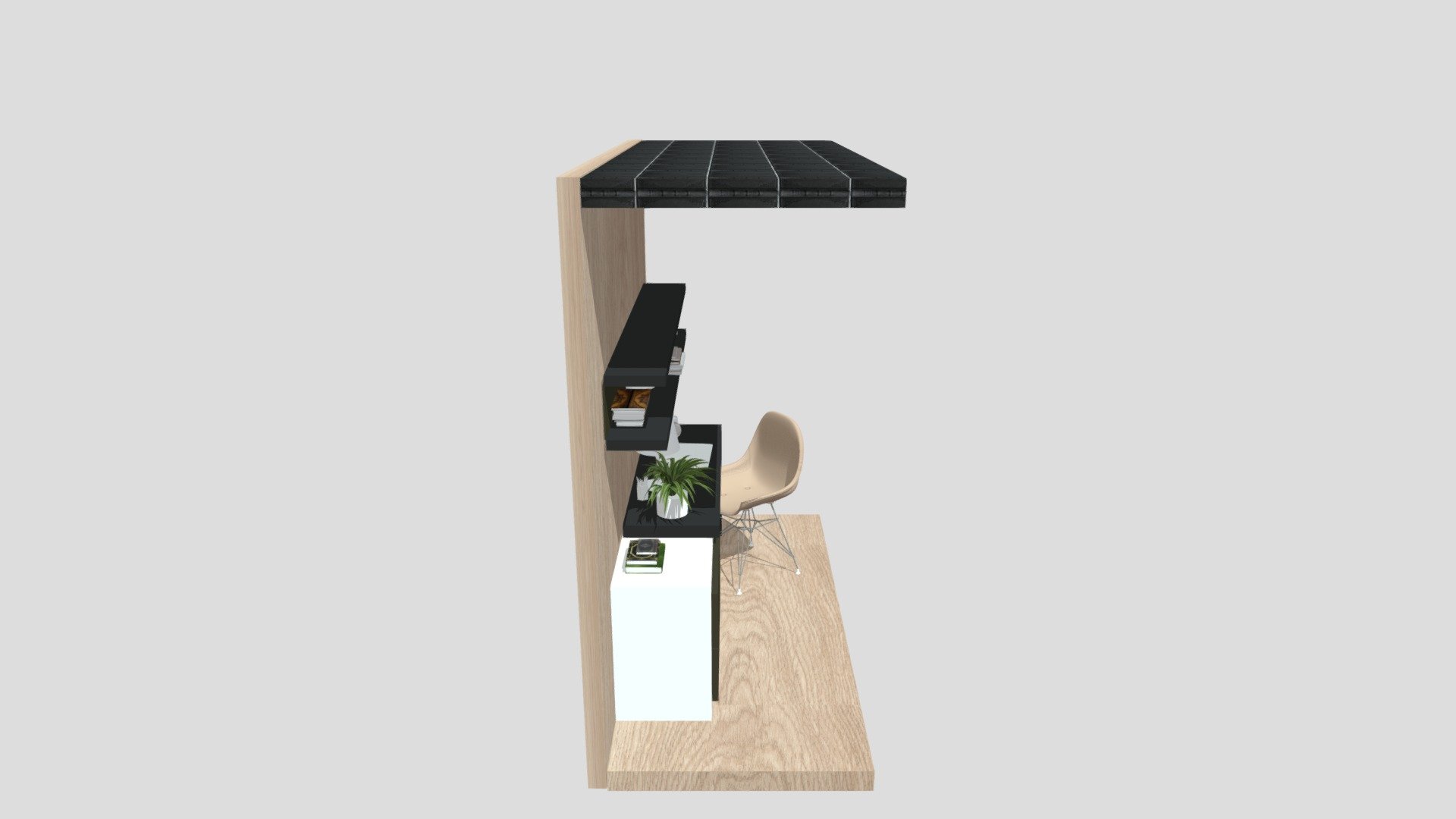 Laptop and table - 3D model by Mridule [a43d3aa] - Sketchfab
