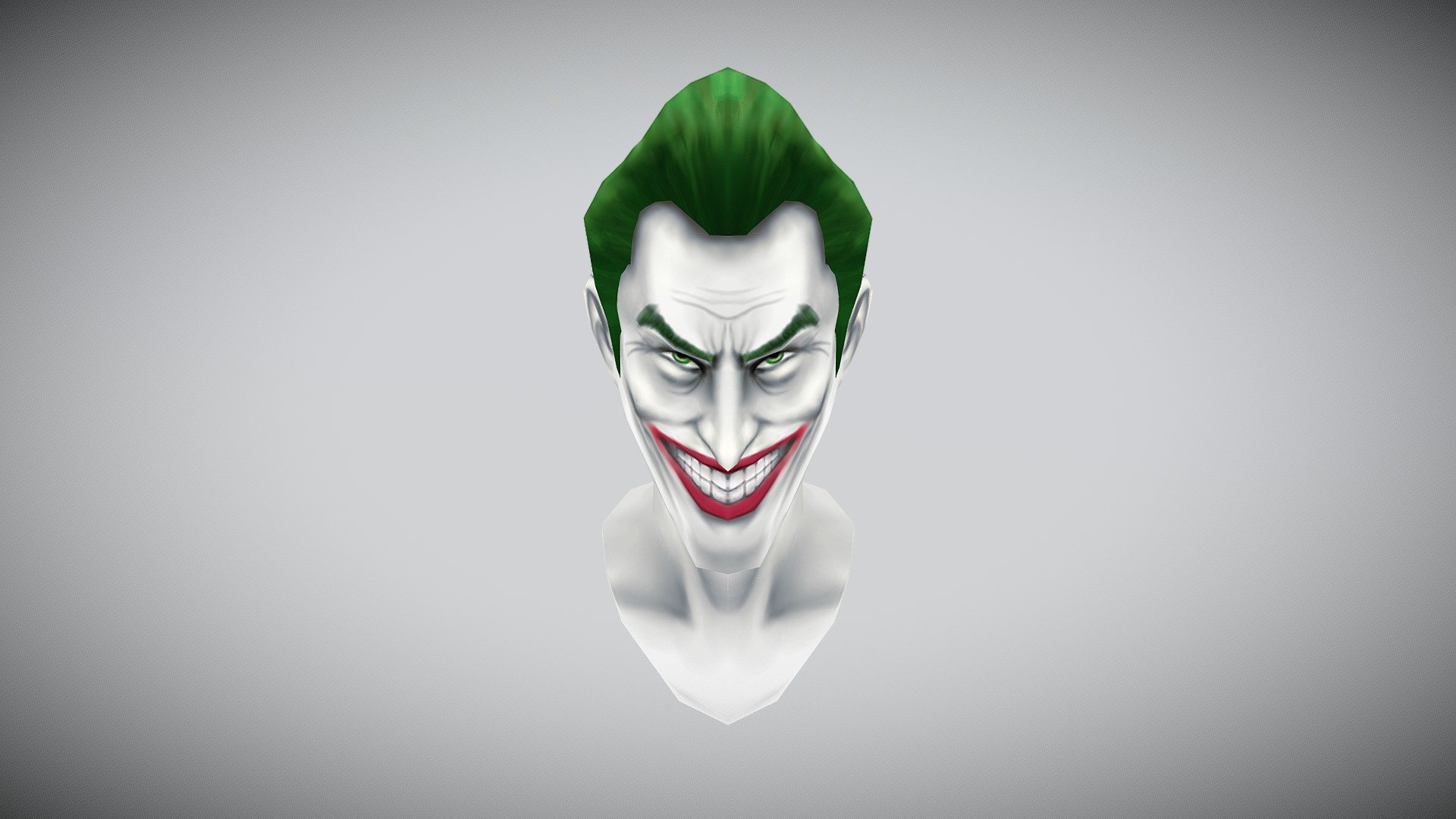 The Joker Lowpoly - Download Free 3D model by digdo [a43d4bb] - Sketchfab