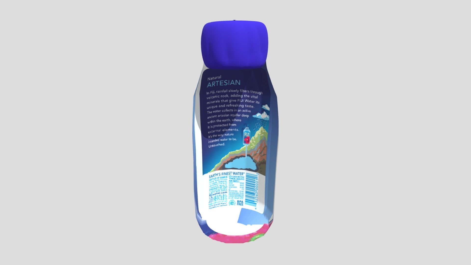 Fiji Water - Download Free 3D model by Stepdone [a43d7d3] - Sketchfab