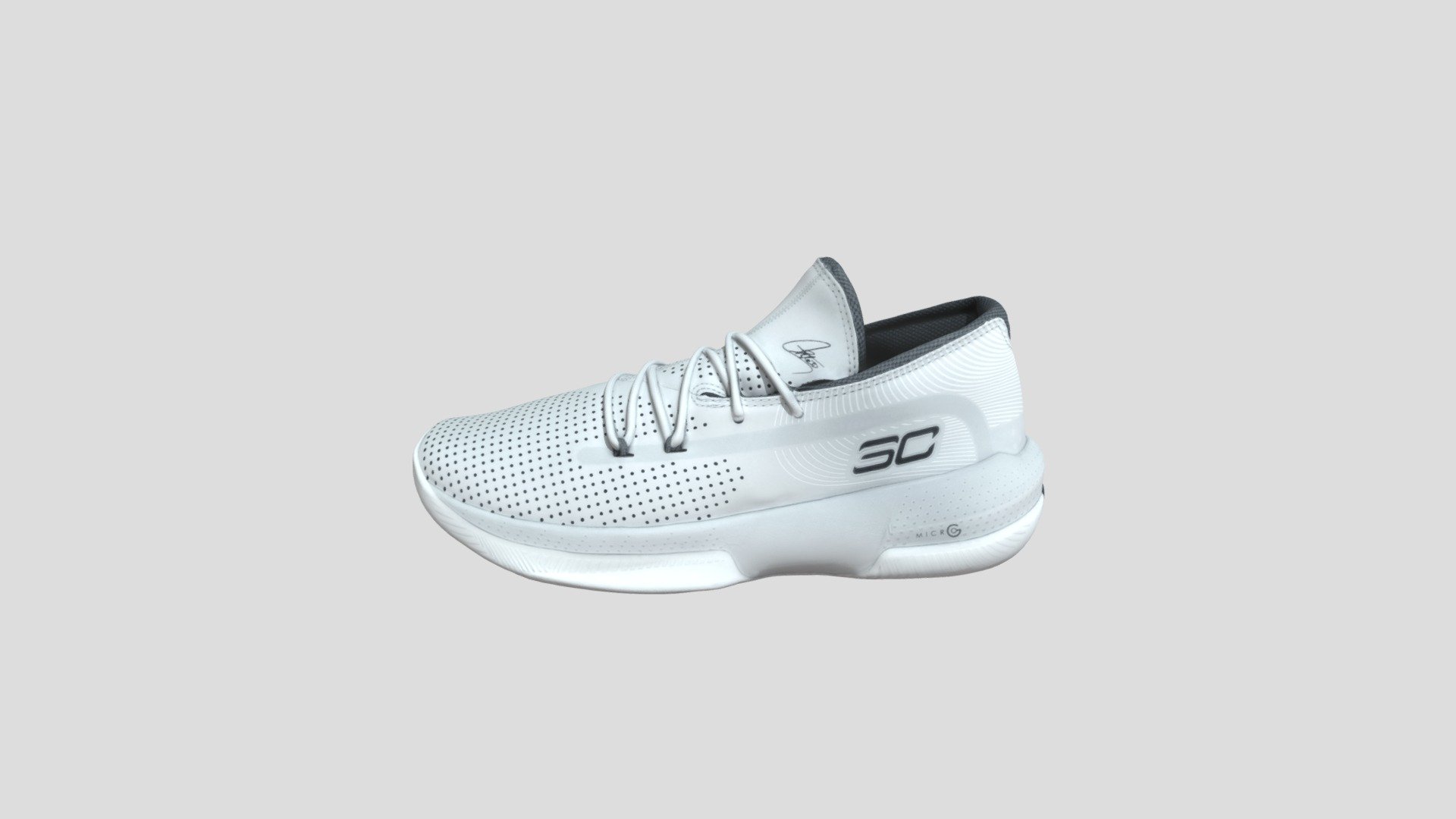 Under Armour SC 3Zer0 III 光晕灰_3022048-103 - Buy Royalty Free 3D model ...