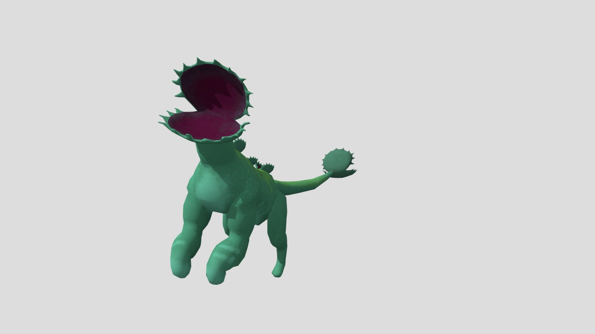Venus Flytrap Raptor (golem) - 3D model by Munchkin_Hound [a43e4a7 ...