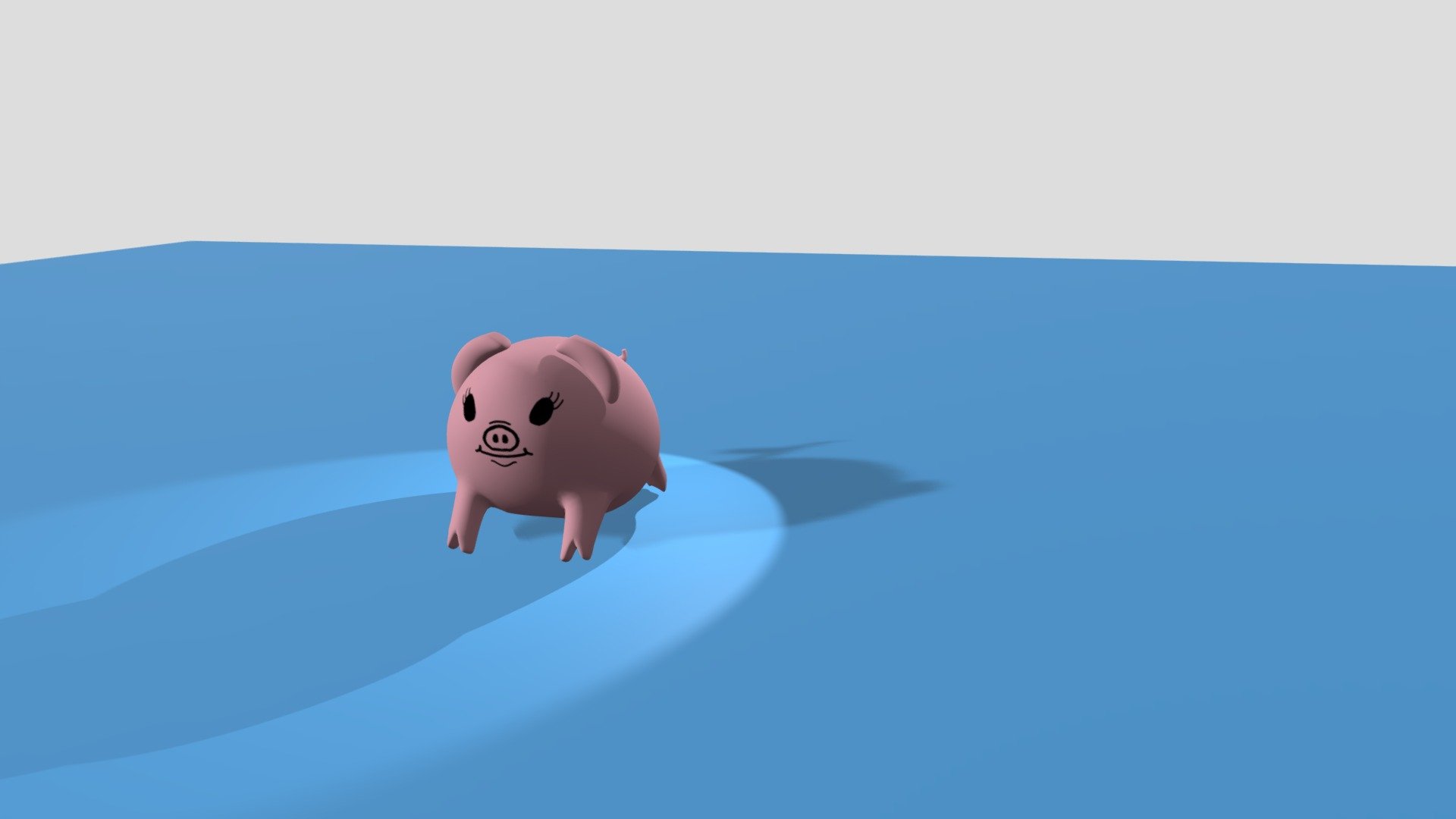 pig low poly - Download Free 3D model by ashotka [a43ef9e] - Sketchfab
