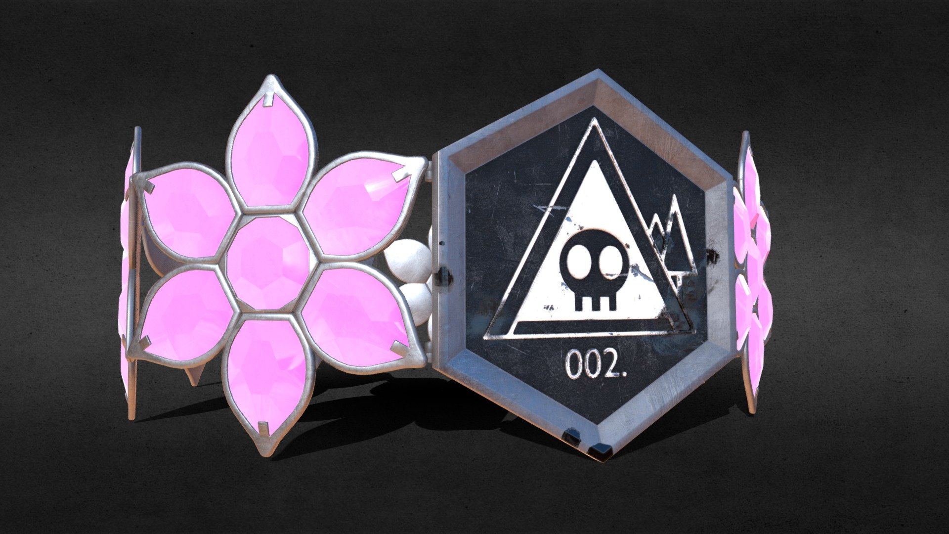 Uzi's necklace - Download Free 3D model by Slepa (@Slepskiy) [a43fdc3 ...
