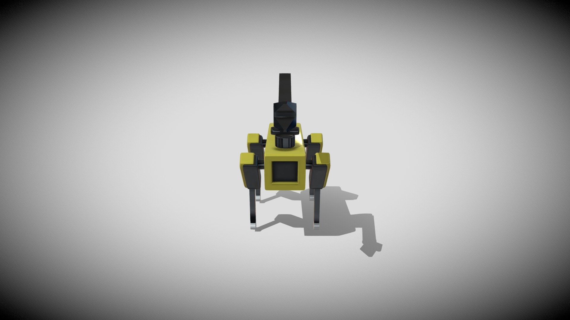 perro robot - 3D model by Hermione_CC (@Hermionecc) [a440f88] - Sketchfab