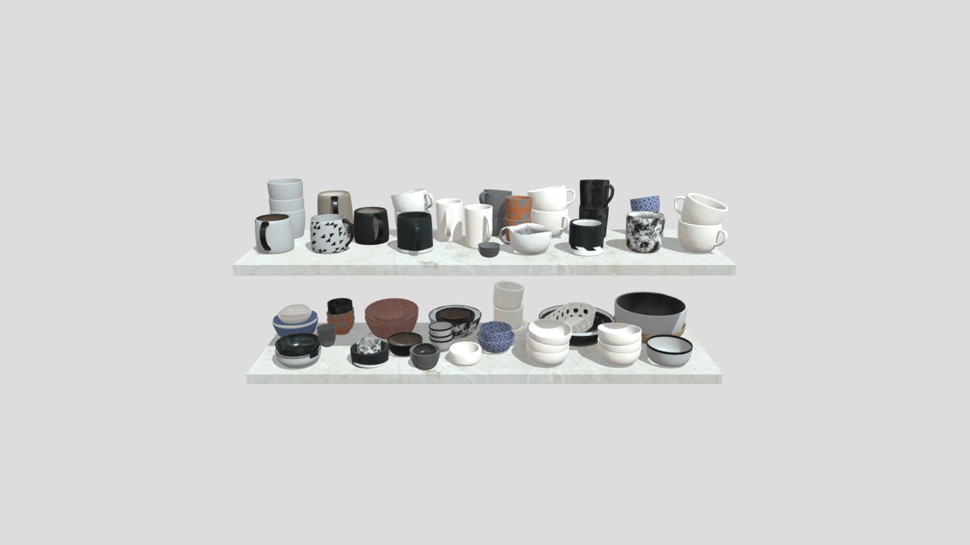 kitchen props 20 AM231 Archmodel - Buy Royalty Free 3D model by ...