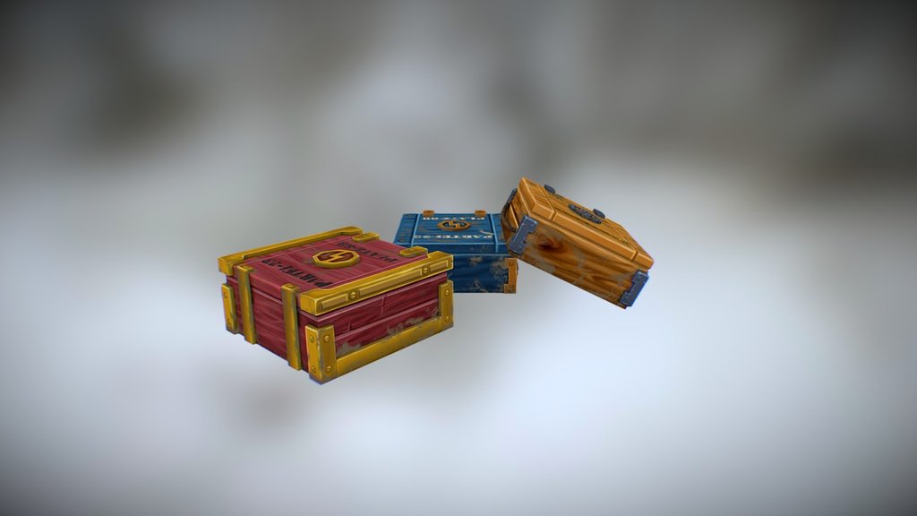 Boxes - 3D model by Hanoee (@gagames) [a442b19] - Sketchfab