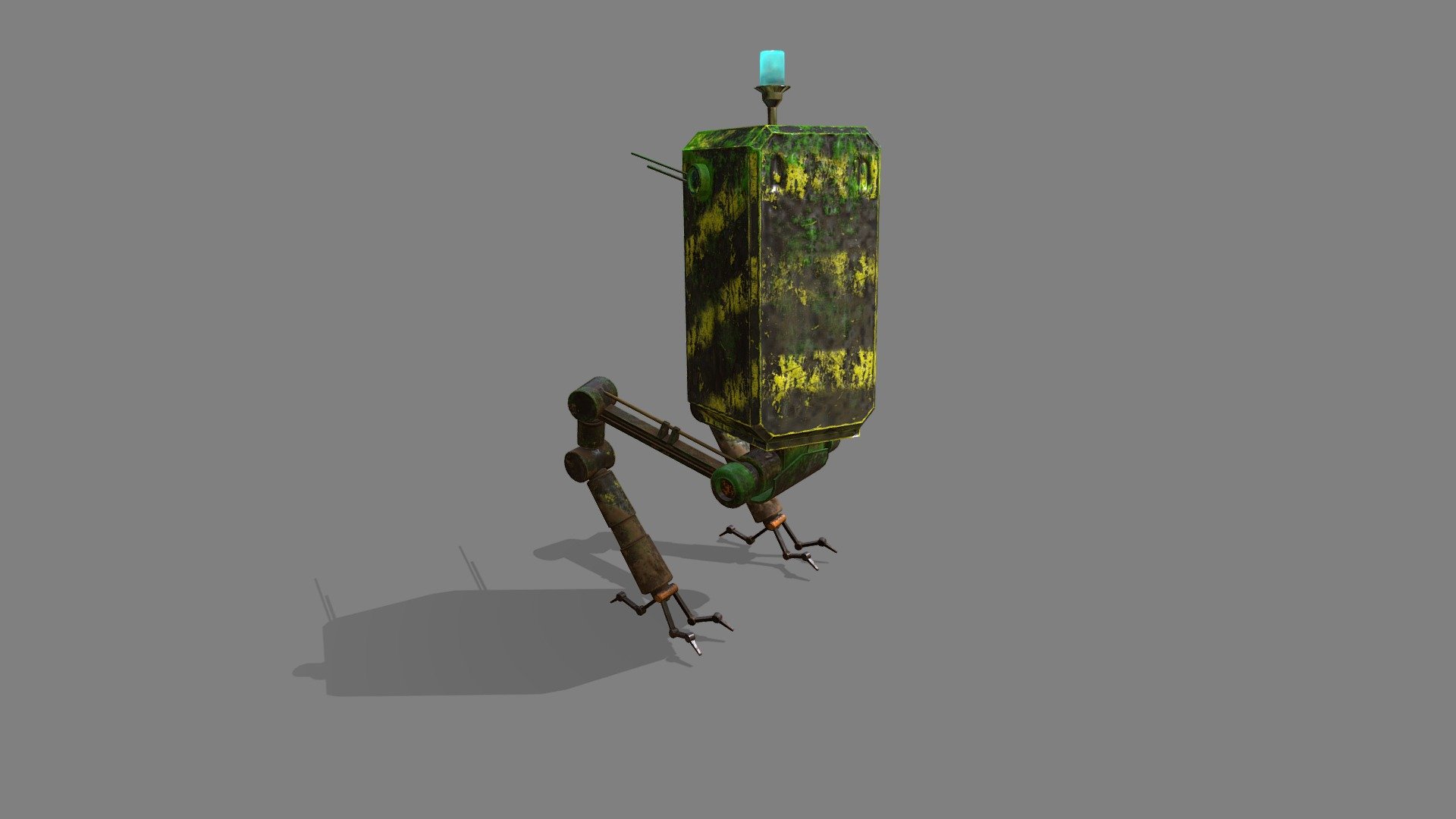 Robot 2B-N1 - 3D model by Alexander Slettum (@Alexander_Slettum ...
