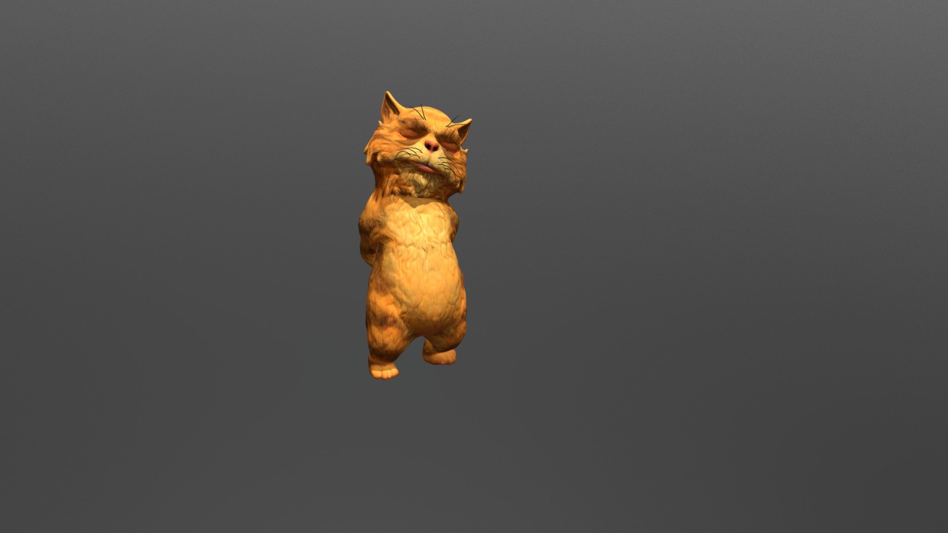 Cat Scene 08 - 3D model by Ozhogi [a443945] - Sketchfab