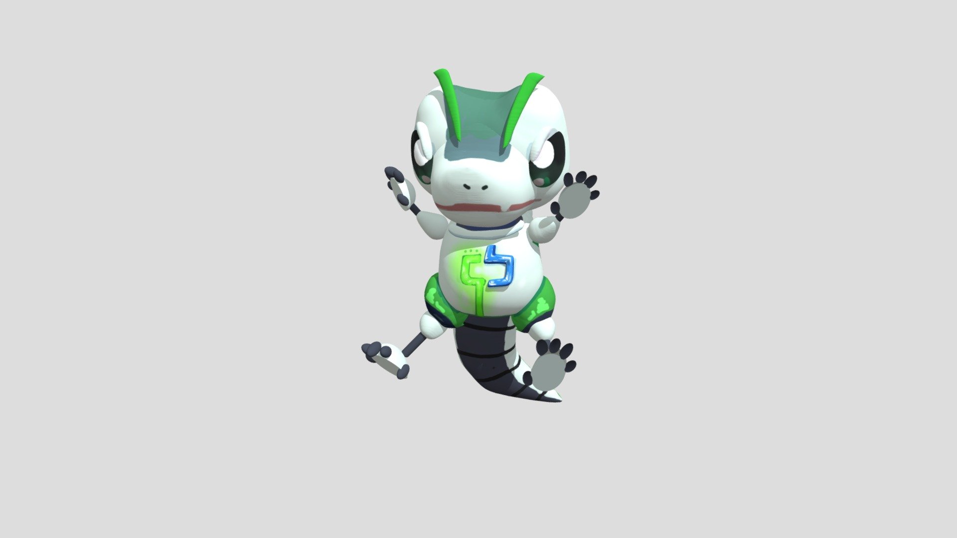 whsh20101_台中捷運吉祥物Taichung MRT mascot - 3D model by s910901 [a443d99 ...