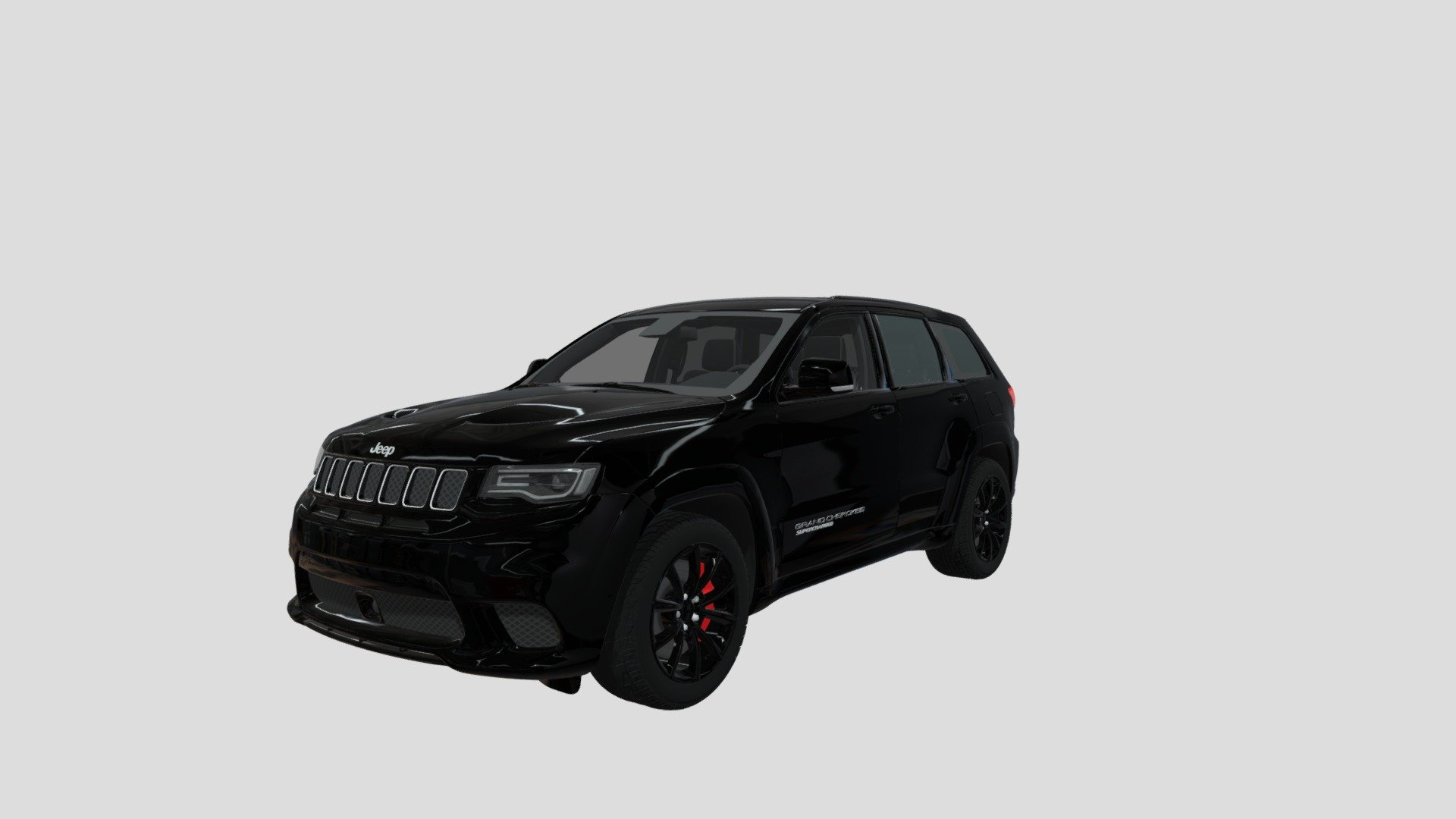 Unmarked Police Jeep Track Hawk - Download Free 3D model by Emmanual ...
