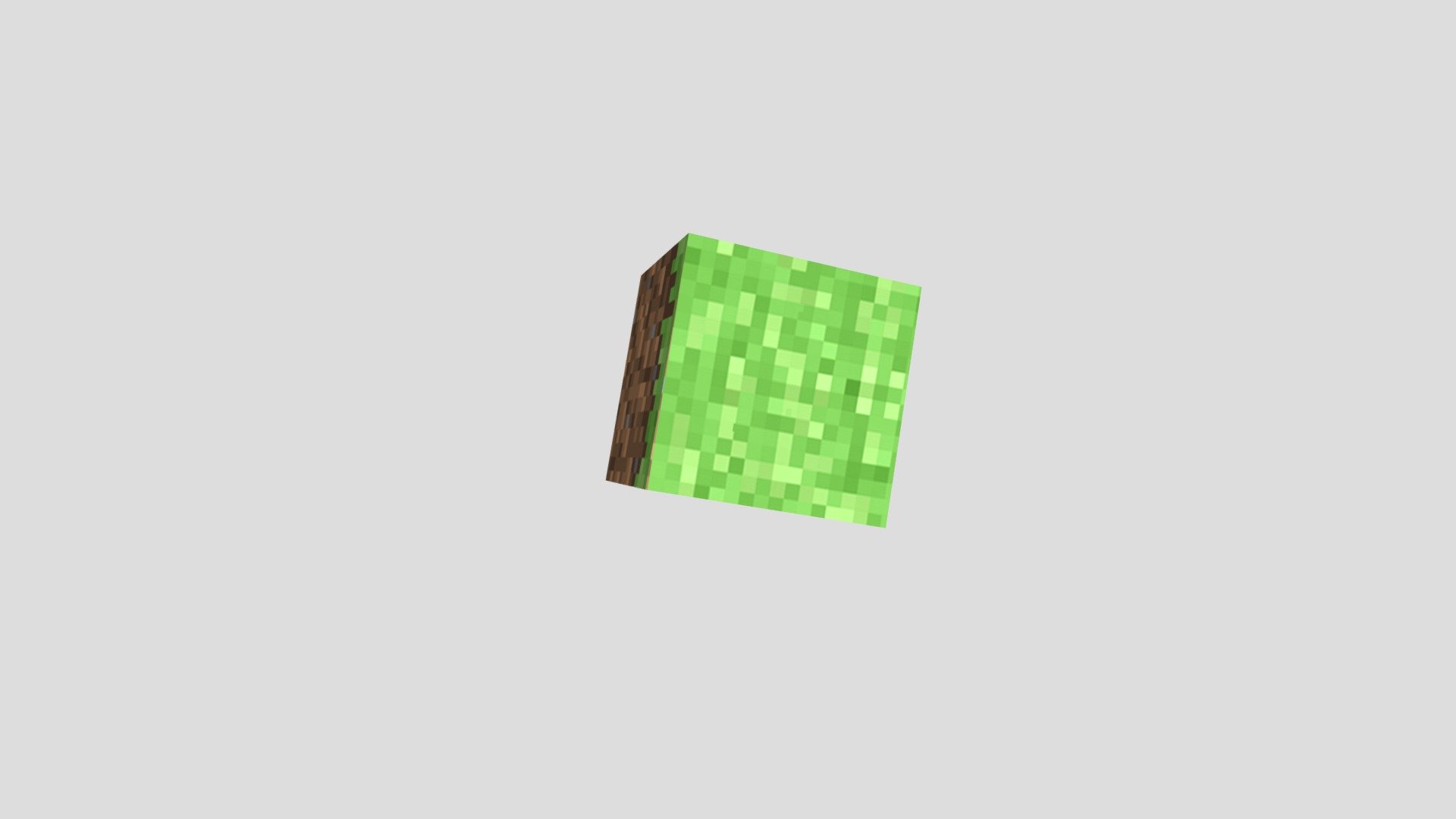 Game-Ready 3D Grass Block - Download Free 3D model by Cyber king ...