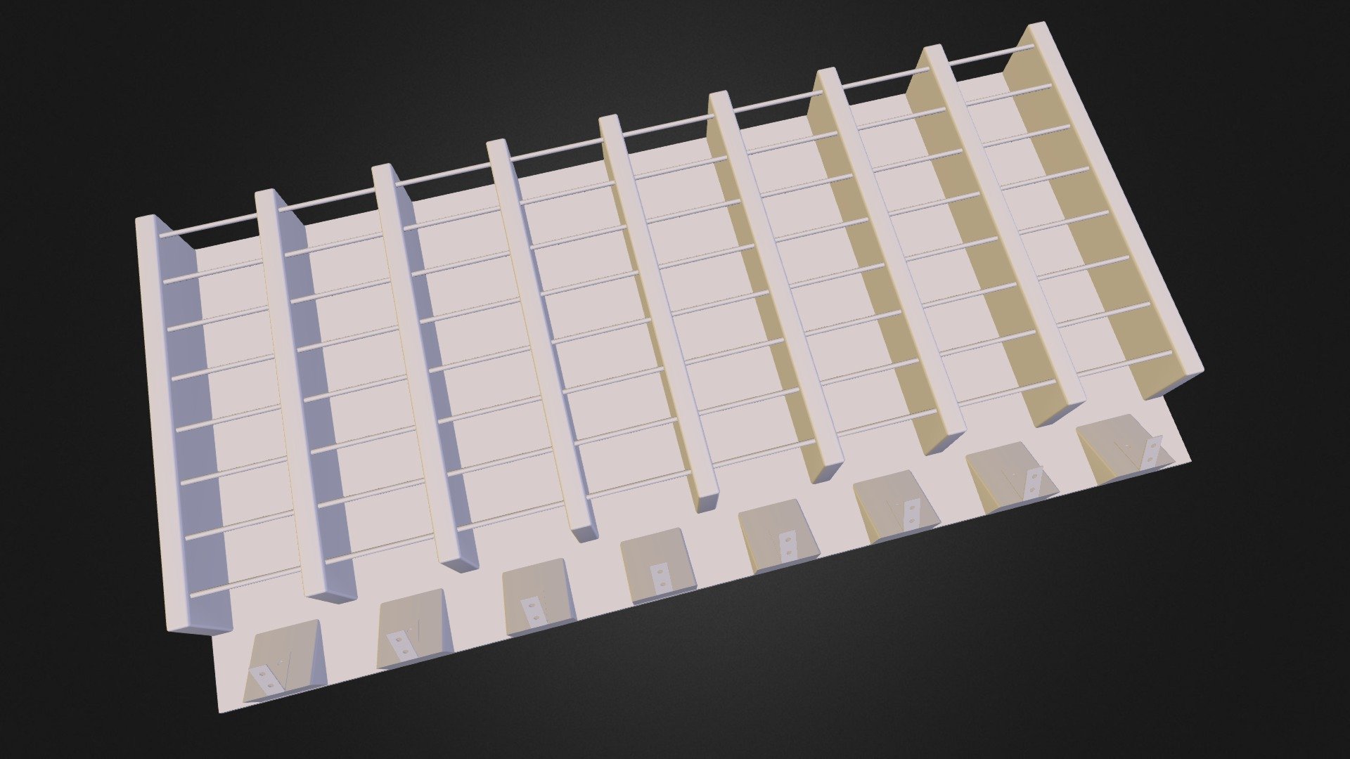 can rack - 3D model by mcarey1590 [a449cff] - Sketchfab