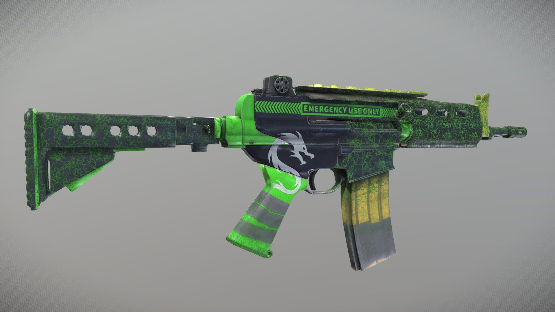 K1A modified-Rainbow six siege - Download Free 3D model by miot_00 ...