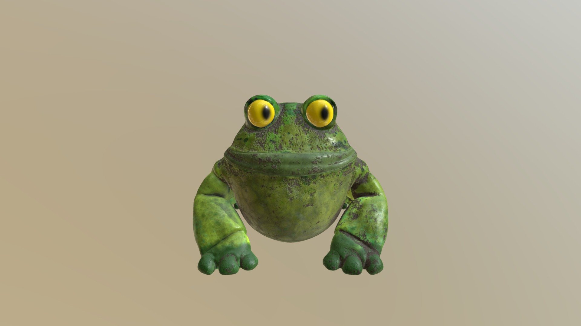 Toad 3D Model - 3D model by hugosantana244 [a44bbed] - Sketchfab