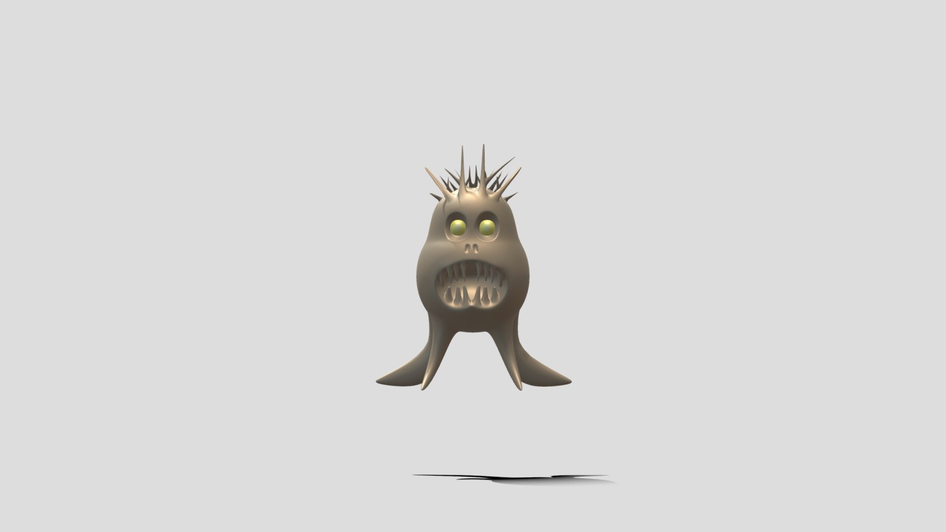 Screaming Potato From COHP Fanmade Model - Download Free 3D model by ...