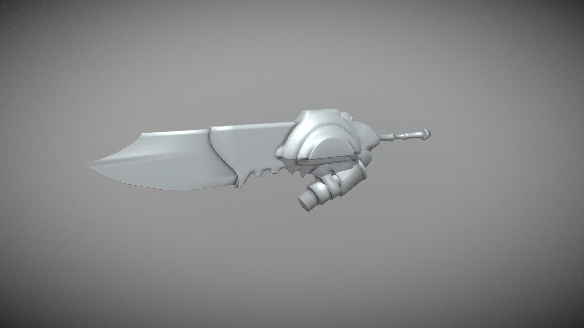 God Eater Sword - 3D model by Quentin.Bourgade [a44c4b3] - Sketchfab
