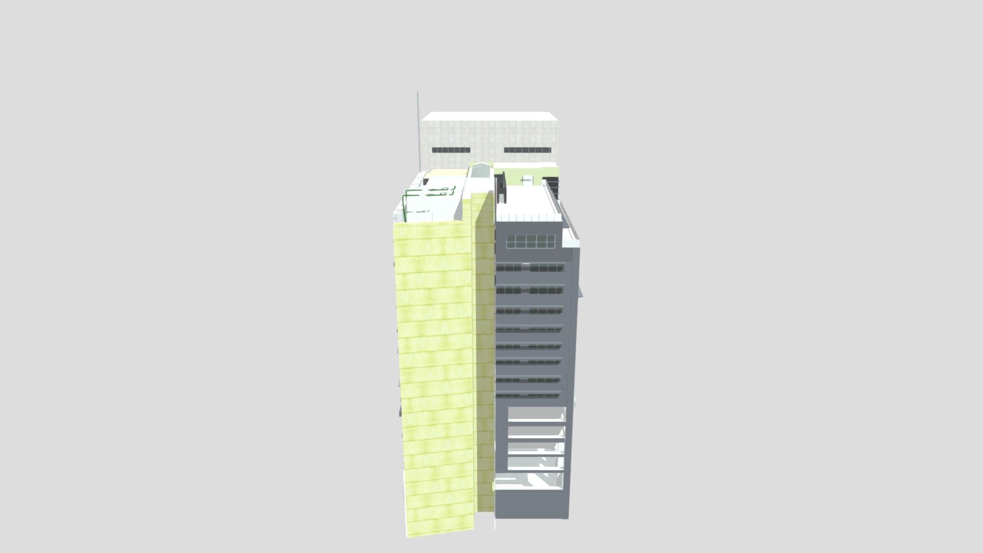 FEU TECH Building - 3D model by GSauce.project [a44cb97] - Sketchfab