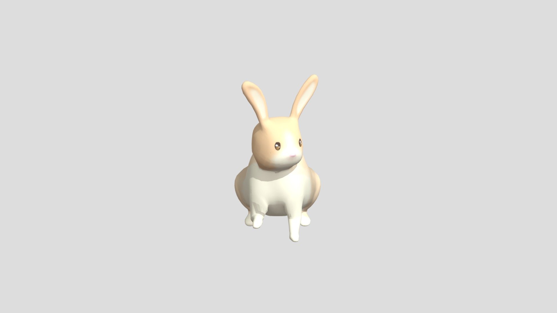 Cute bunny - Download Free 3D model by art.lizzy [a44cfe6] - Sketchfab