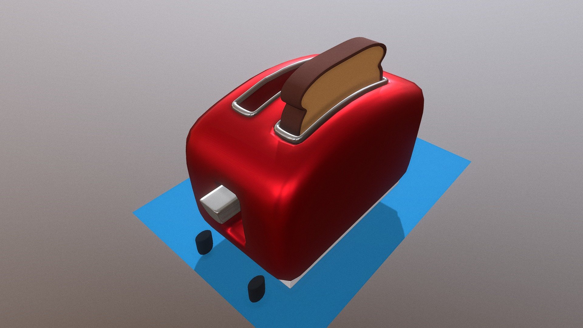 Bread Toaster poly - Download Free 3D model by suresh3d ...
